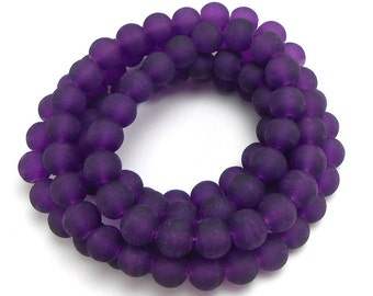 Sea glass beads | Etsy