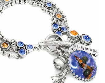 Charm Bracelets Charm Necklace Personalized by BlackberryDesigns