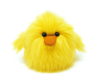 Scruffy Grey Rabbit Soft Stuffed Plushie Momma Size by Fuzziggles