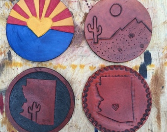 Arizona coasters | Etsy