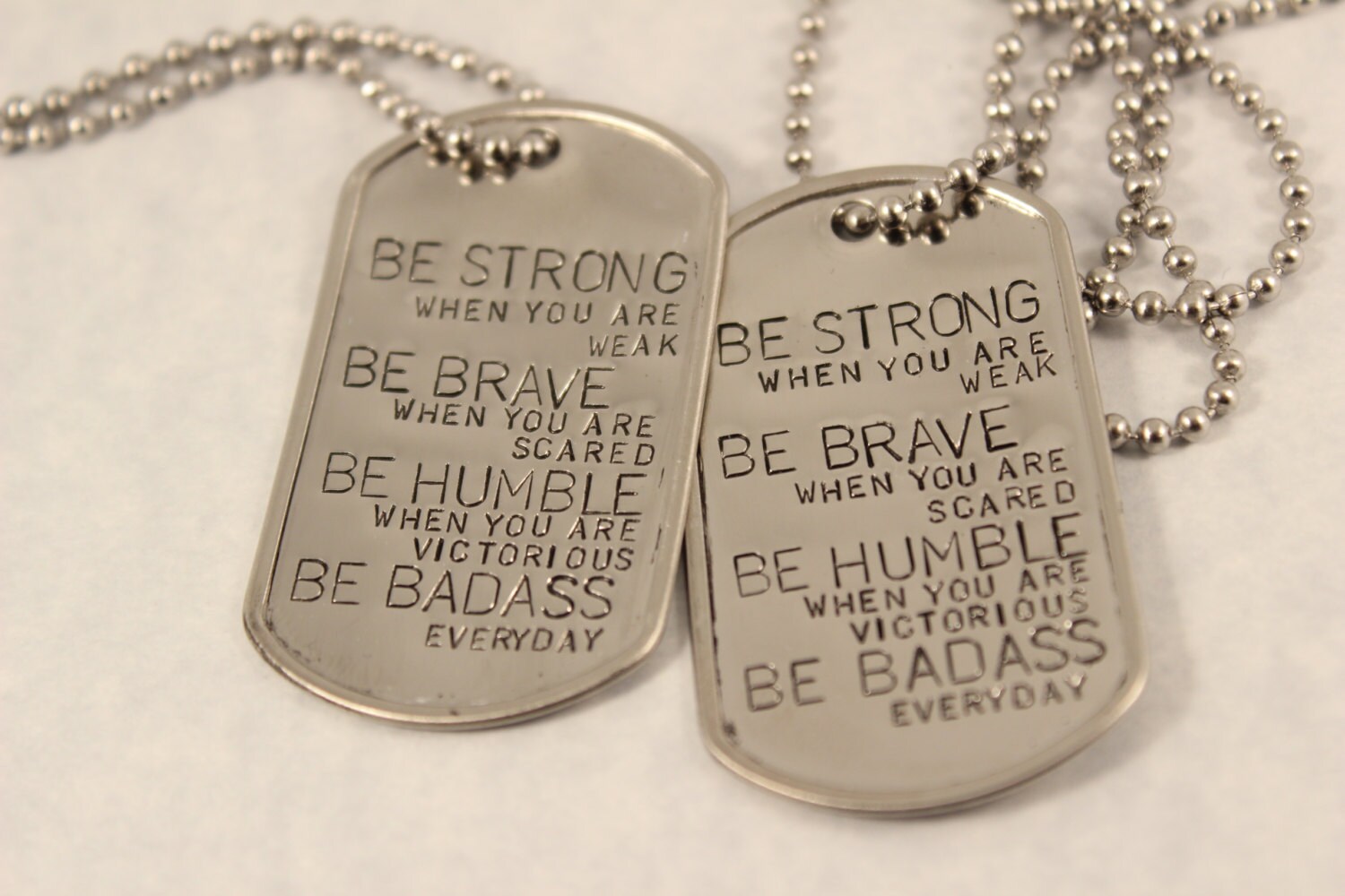 BE STRONG when you are weak brave when you are scared...