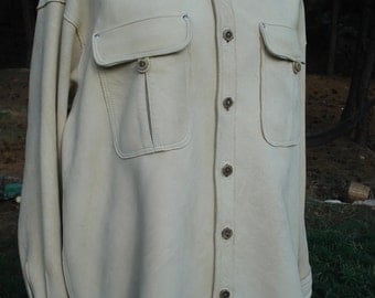 Buckskin shirt | Etsy