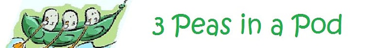 3 Peas in a Pod by 3Peas2010 on Etsy