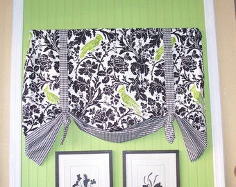 Unique tie up valances related items | Etsy