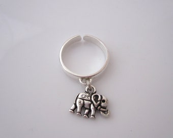 Dangle charm ring | Etsy