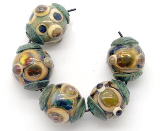 Art Glass and Artisan Metal Findings by edenartglass on Etsy