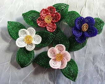 Beaded Flower Patterns CD
