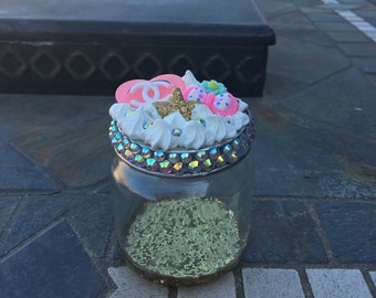 Stash Pot Custom Made Storage Jar Stash Jar Stoner Pot