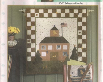 Schoolhouse quilt | Etsy