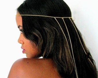 Bridal forehead band | Etsy