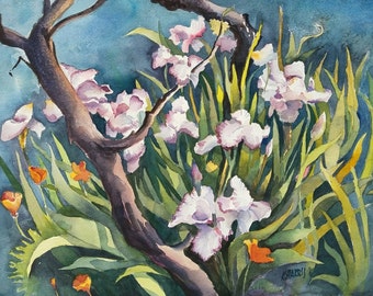 Ken Harris Watercolors by KenHarrisWatercolors on Etsy