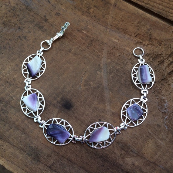 Wampum Bracelet Wampum Jewelry native American by BeachwoodStreet