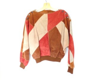 Patchwork jacket | Etsy