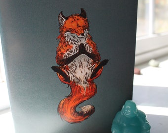 Fox notebook | Etsy