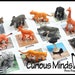 Montessori Safari Animal Match Miniature Animals with
