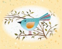 Unique cute bluebird related items | Etsy