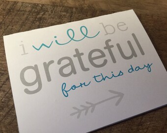 Thankful card | Etsy