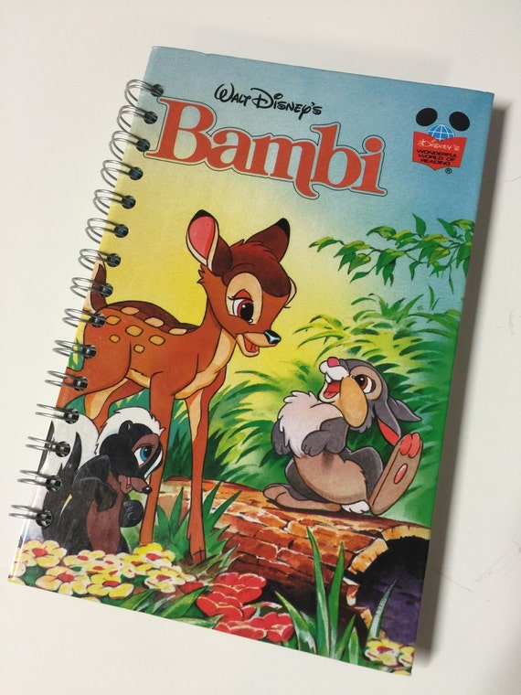 Disney Bambi Repurposed Storybook by MyHoard on Etsy