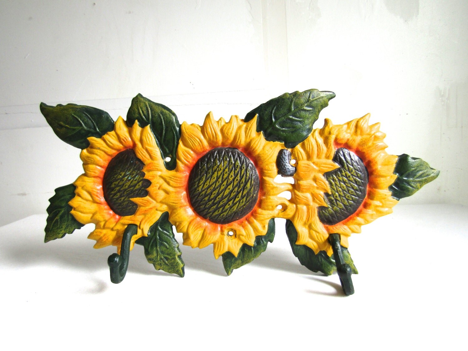 Casted Bright Sunflower Double Coat Rack Fall – Haute Juice