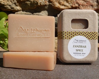 Handmade soap from scratch & wrapped with by MtLebanonSoapCompany