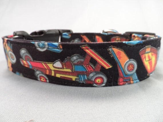 Race Car Dog Collar