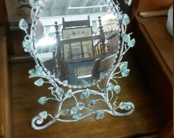 Wrought iron mirror | Etsy