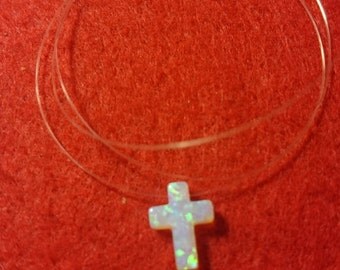 Opal cross | Etsy