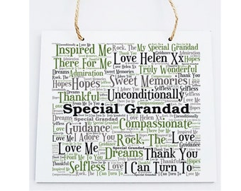 Grandfather poem | Etsy