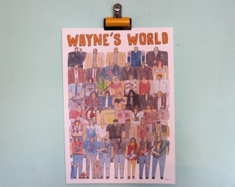Waynes world | Etsy