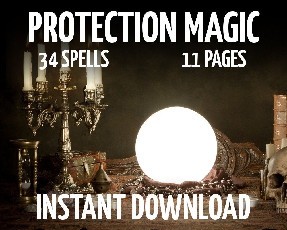 11 Book of Shadows Pages 34 Protection Spells Witchcraft