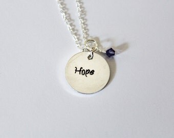 Hope necklace | Etsy