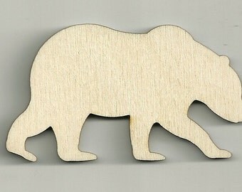 Bear cutout | Etsy