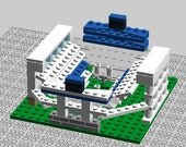 Custom Designed LEGO Sports Stadiums by StadiumBrick on Etsy