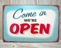 Unique hanging shop sign related items | Etsy