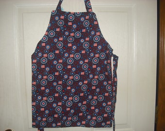 Items similar to Adult Patriotic Apron on Etsy