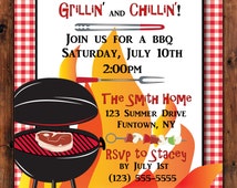 Unique cookout invitation related items | Etsy