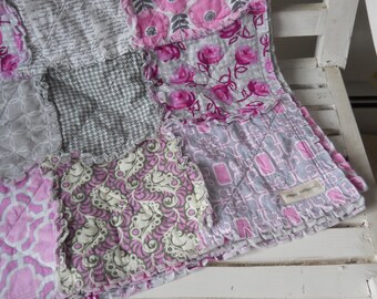 Queen size rag quilt | Etsy