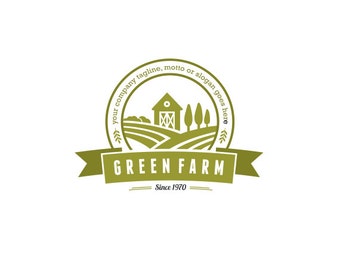 Farm logo | Etsy