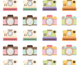 Camera stickers | Etsy