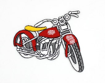 Unique motorcycle applique related items | Etsy