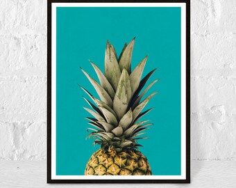 Pineapple poster | Etsy