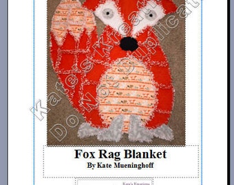 Pattern for Fox Rag Quilt PDF version