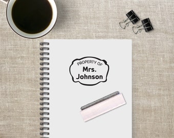 Property of stamp | Etsy