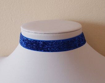 Glitter choker | Etsy