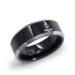 Sigma Chi Black Tungsten Fraternity Ring by CollegiateStandard