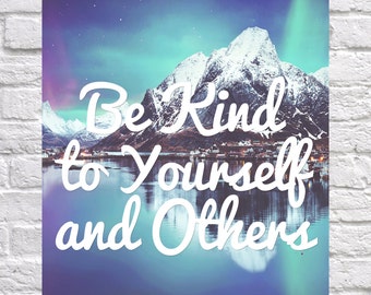 Be kind to yourself | Etsy