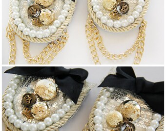 Shoulder epaulettes | Etsy