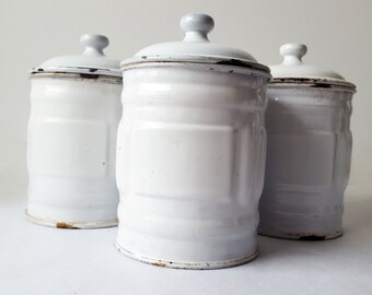 White enamelware | Etsy