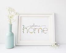 Popular items for welcome home print on Etsy