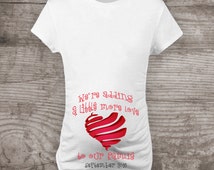 Unique valentine maternity related items | Etsy